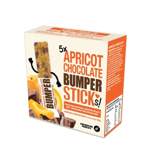 Apricot Chocolate Bumper Sticks 5 Pack – Munchtime