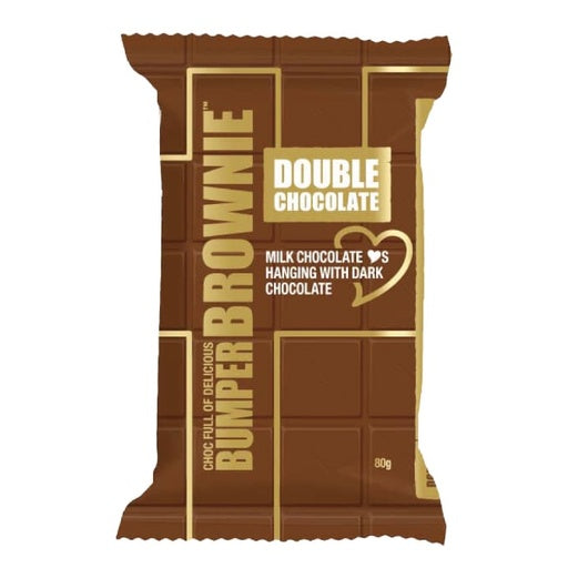 Double Chocolate 80g Bumper Brownie – Munchtime