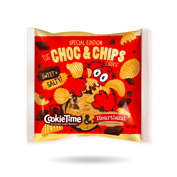 Special Edition Choc & Chips 70g Cookie – Munchtime