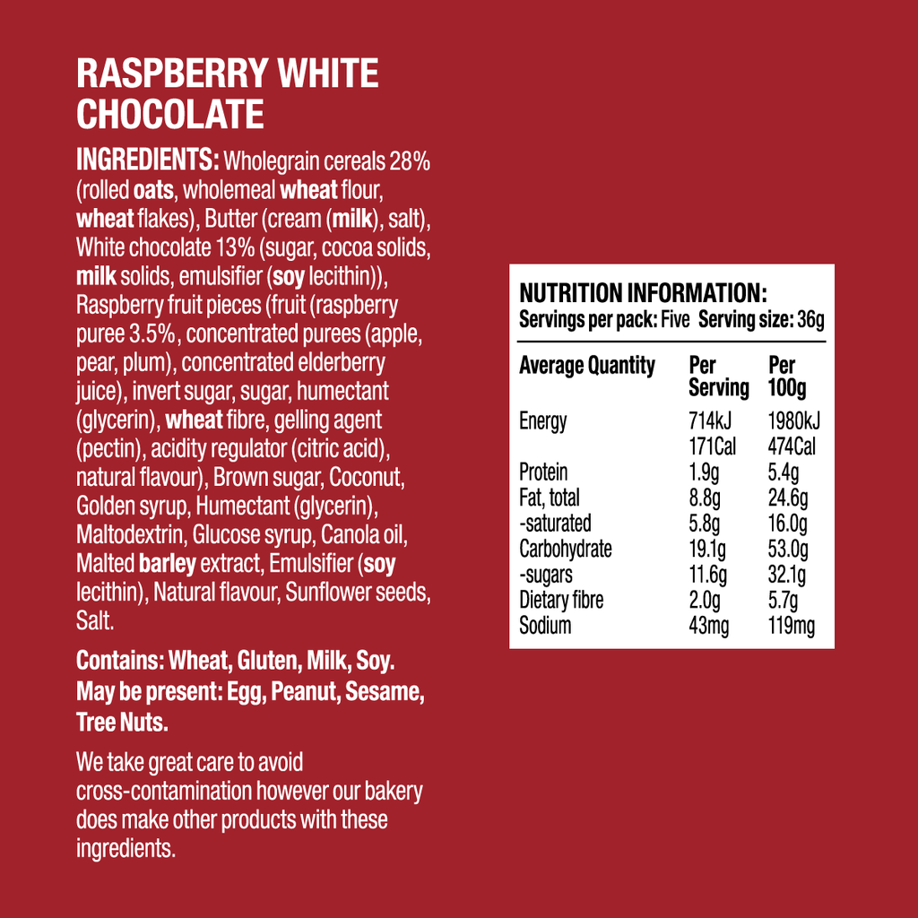 Raspberry White Chocolate Bumper Sticks 5 Pack – Munchtime